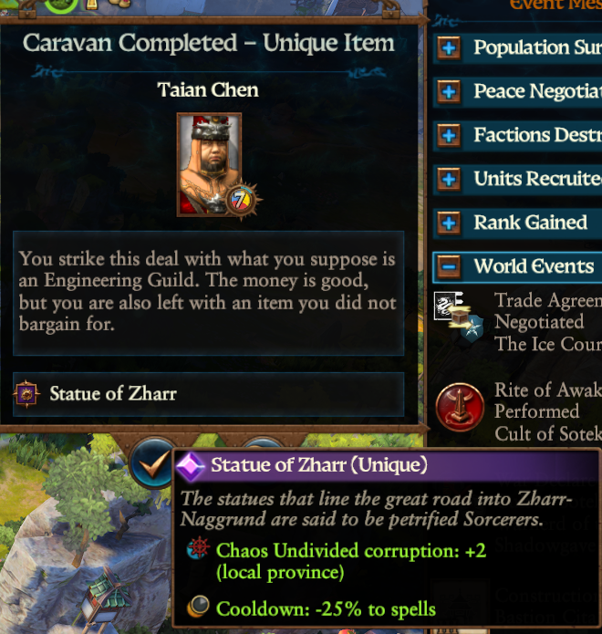 'Oh, what a neat statue. My wife at home will love this little thing ...