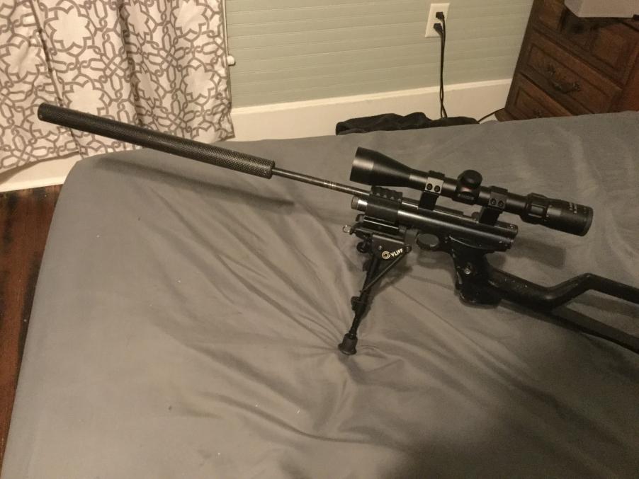 Current state of the 2240. Custom homemade carbon fiber moderator ...