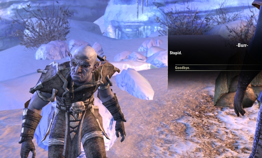 Burr is the best character this DLC has to offer. — Elder Scrolls Online
