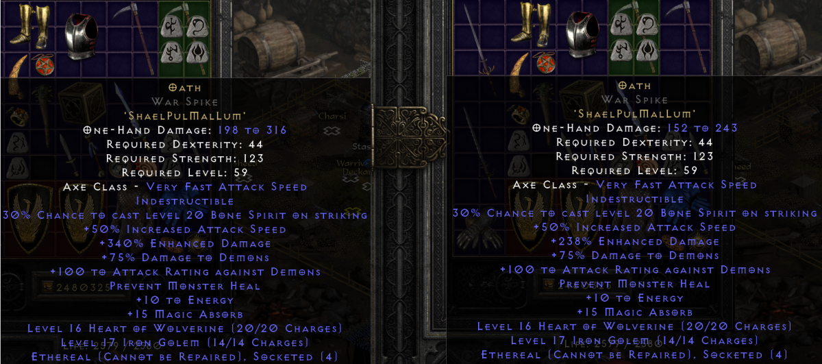 2x Oath Eth Warspike