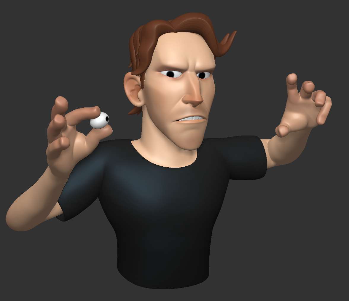 I'm a New Viewer Andy and sculpted Jerma during stream today. Based on ...