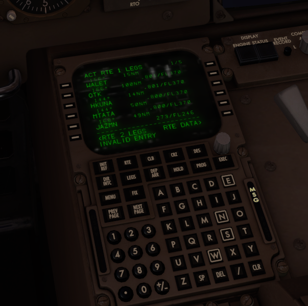 Unable to ammend altitude FMC - Boeing 757 v2 Professional - X-Plane ...