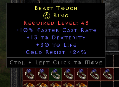 Fcr / Dex Ring + Token X 2 - Topic - d2jsp