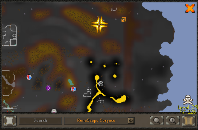 BattleScape Wilderness Slayer caves NPC locations