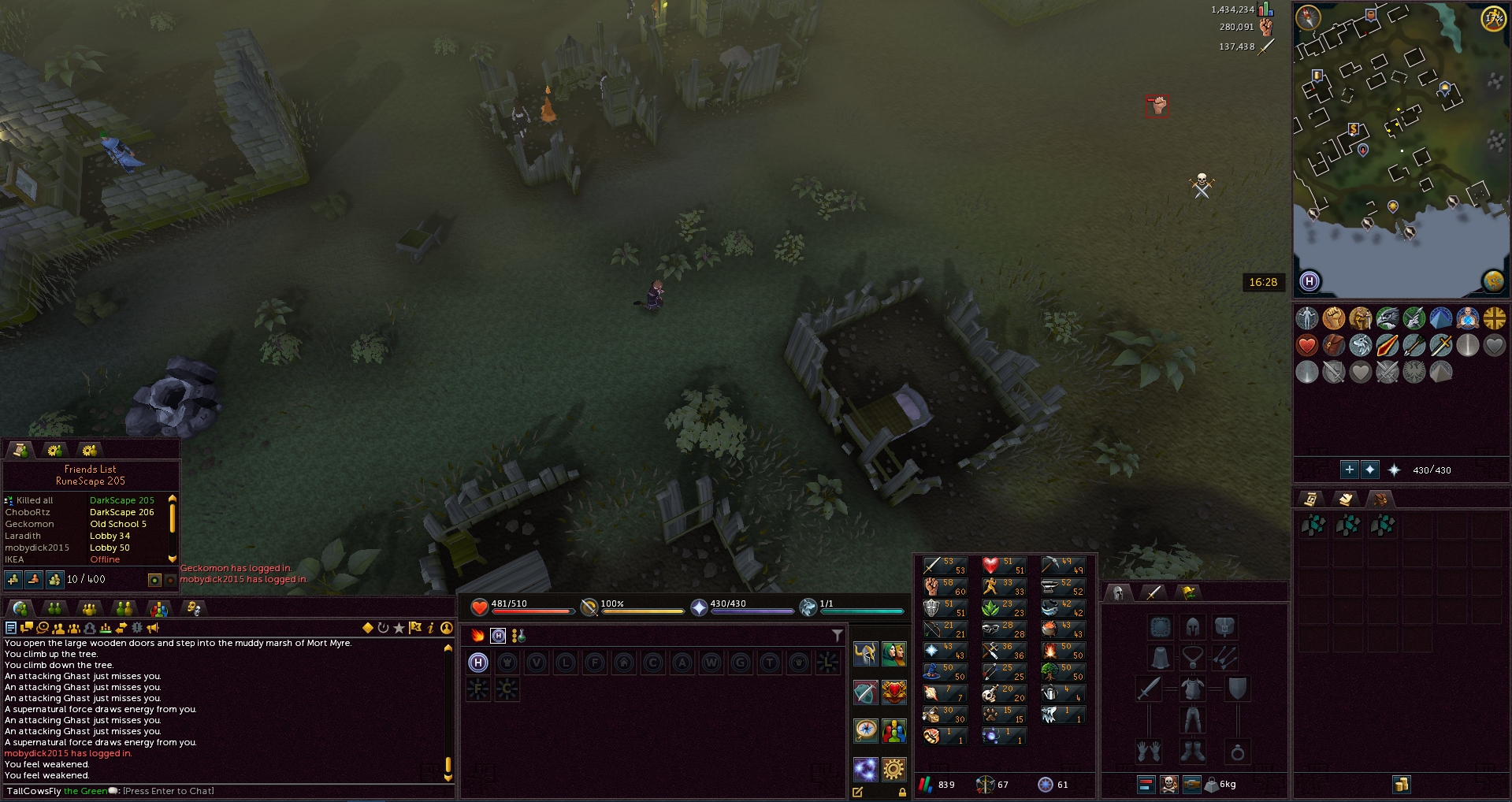 Post your DarkScape interfaces! : r/RSDarkscape