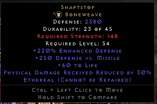 Iso 280 Ed Edc + 2200+ Upped E Shaft - Topic - d2jsp