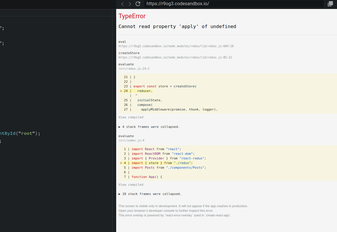 Cannot Share A Sandbox Code Doesn T Work When Shared · Issue 2182 · Codesandbox Codesandbox