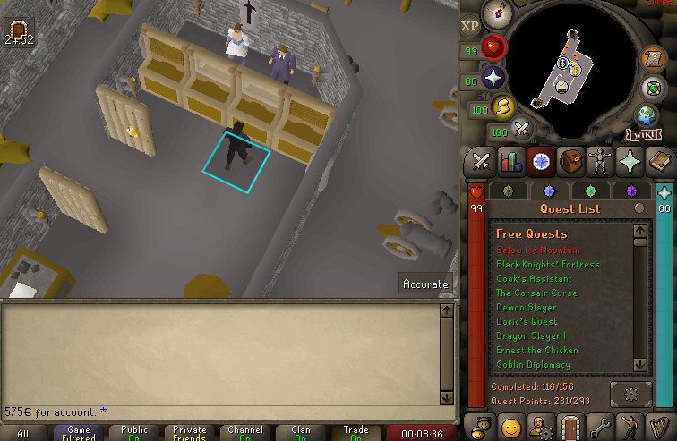 Selling 2055 Total level Main [100+ Vouches] | Sell & Trade Game Items ...