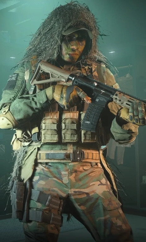 What was "fixed" with Gaz's "Grass Ops" skin today? : r/ModernWarfareII