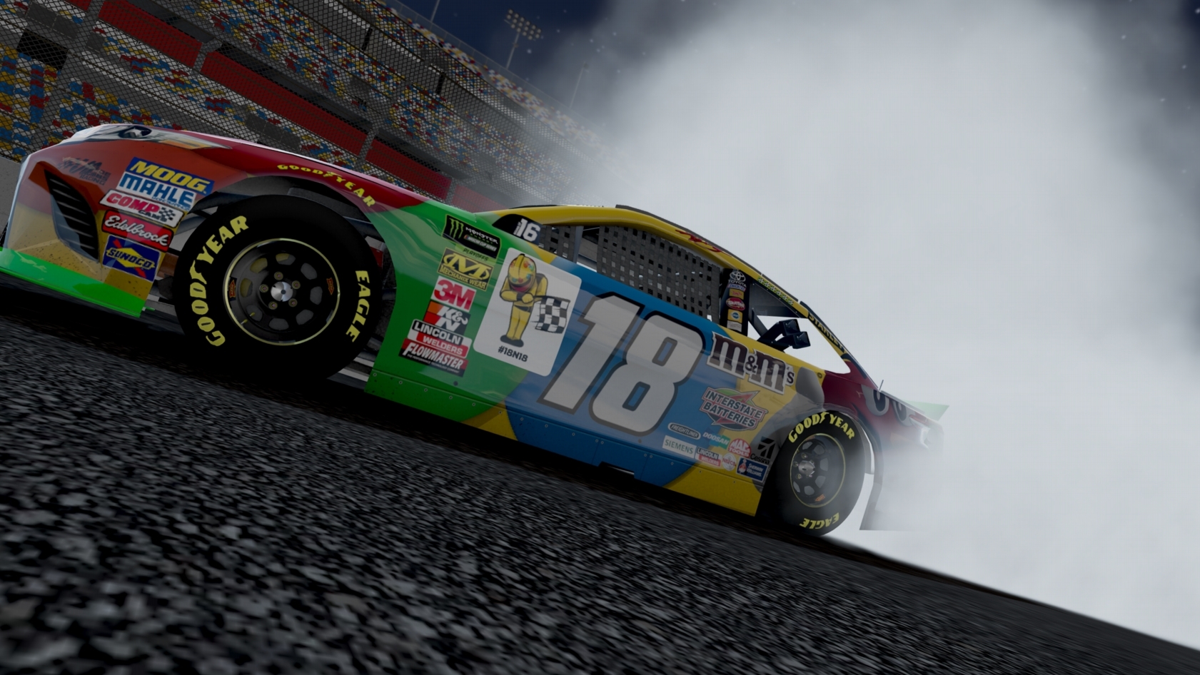 WIP - 2018 MENCS NASCAR Paint Schemes | BeamNG