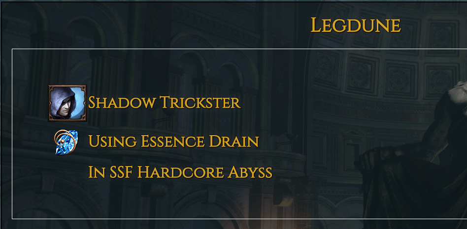 I was lost for ideas to play a build, so I made a random build idea ...