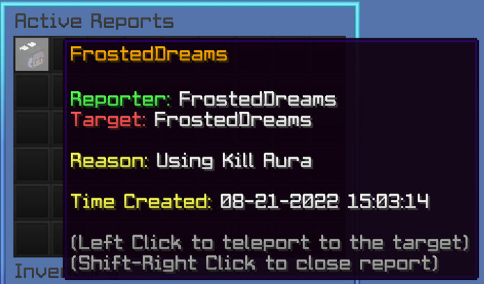 GitHub - FrostedDreams/PlayerReports: Player Report System!