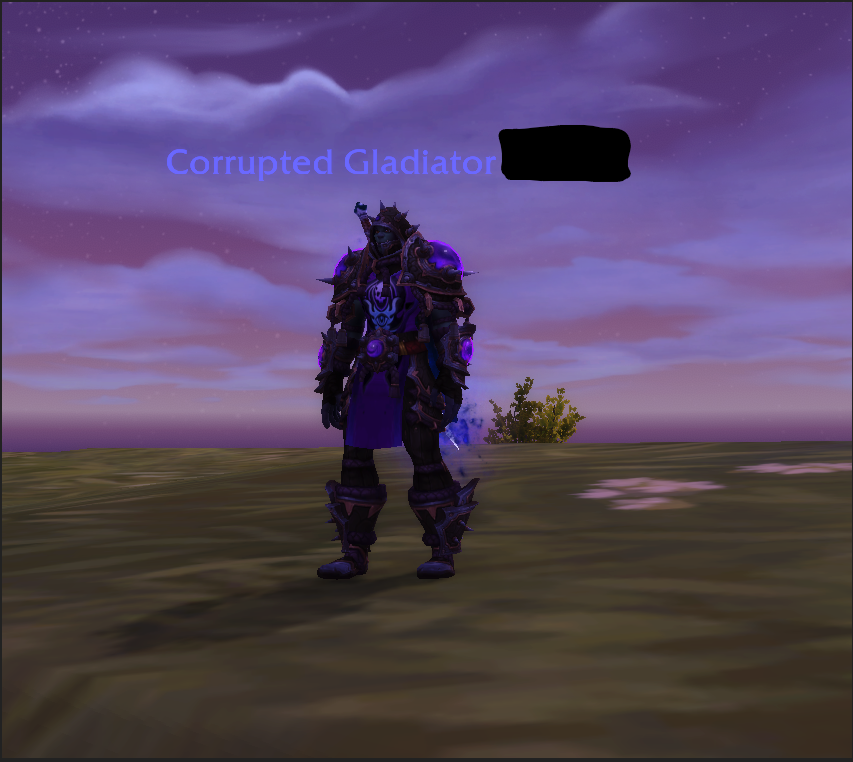 Selling Sinister Gladiator Paladin and Corrupted Gladiator Monk - EpicNPC