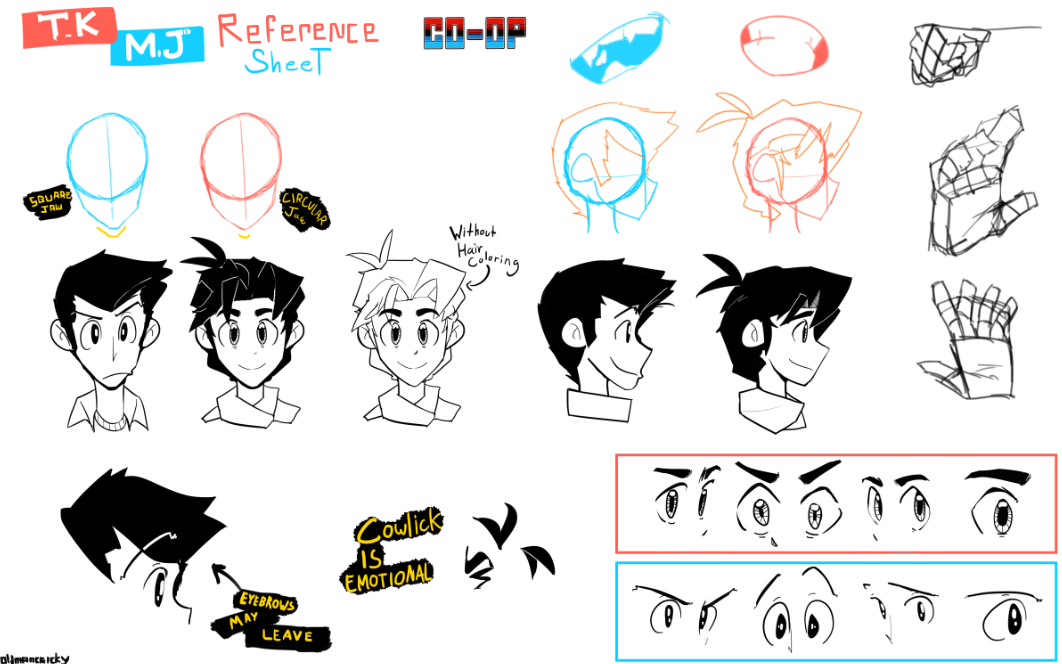 Character reference sheets! - Comic Fury Webcomic Hosting