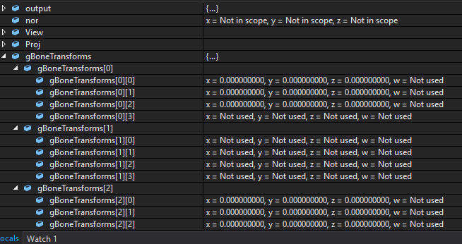 Debug if my constant buffer is uploaded correctly? - Graphics and GPU Programming - GameDev.net