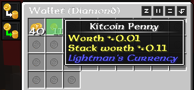 Kitcoins - Lightman's Currency Addon - Minecraft Resource Packs ...