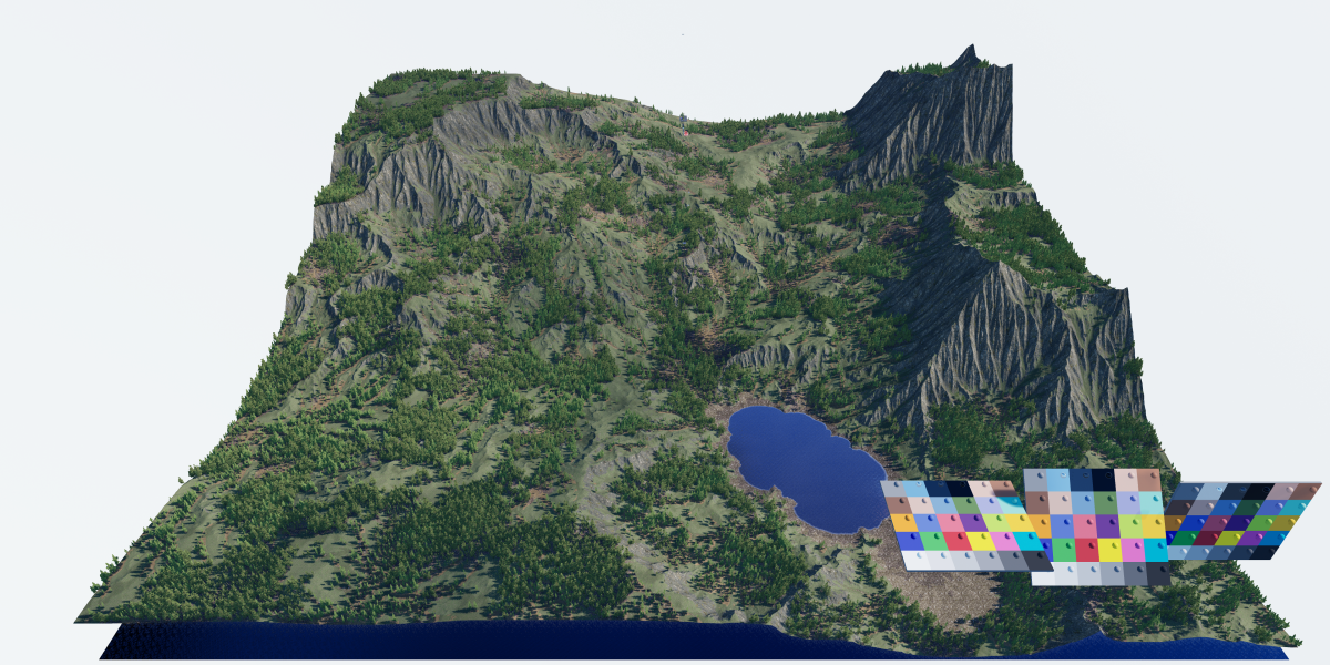 2x2km Terrain - First Pass (Quixel/SpeedTree) : r/unrealengine