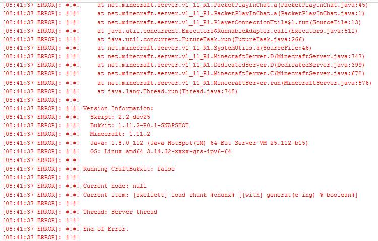 Loadin Chunks in 1.11 | skUnity Forums
