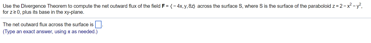 Solved Across The Surface S Where S Is The Sphere X Y Z
