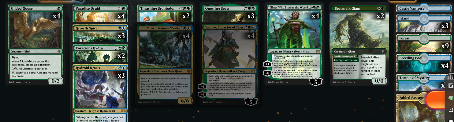 Simic Ramp : r/MagicArena