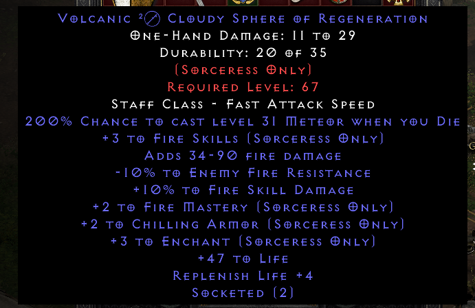 = 6 Chant 5fm 2os Orb = - Topic - d2jsp