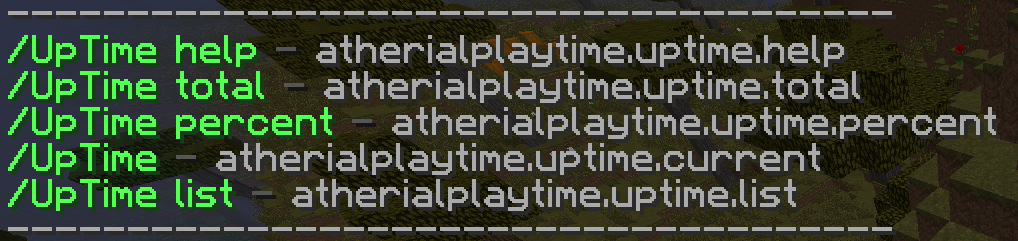 Atherial Play Time | SpigotMC - High Performance Minecraft