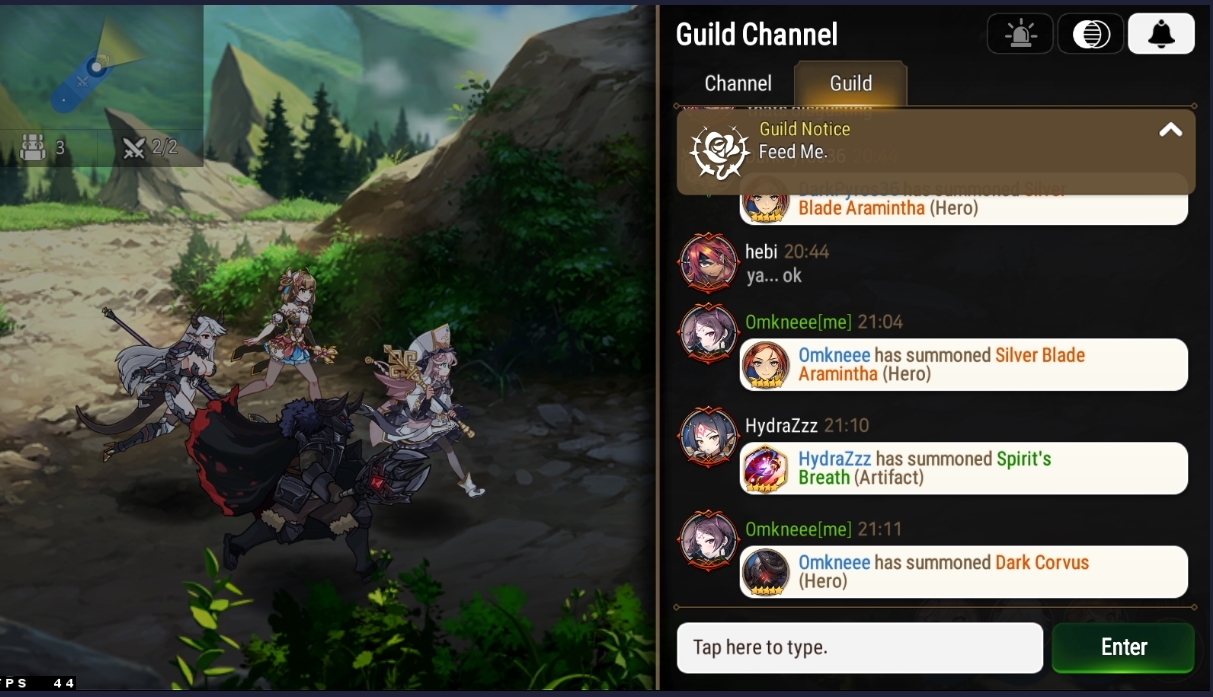 Imagine the feeling : EpicSeven