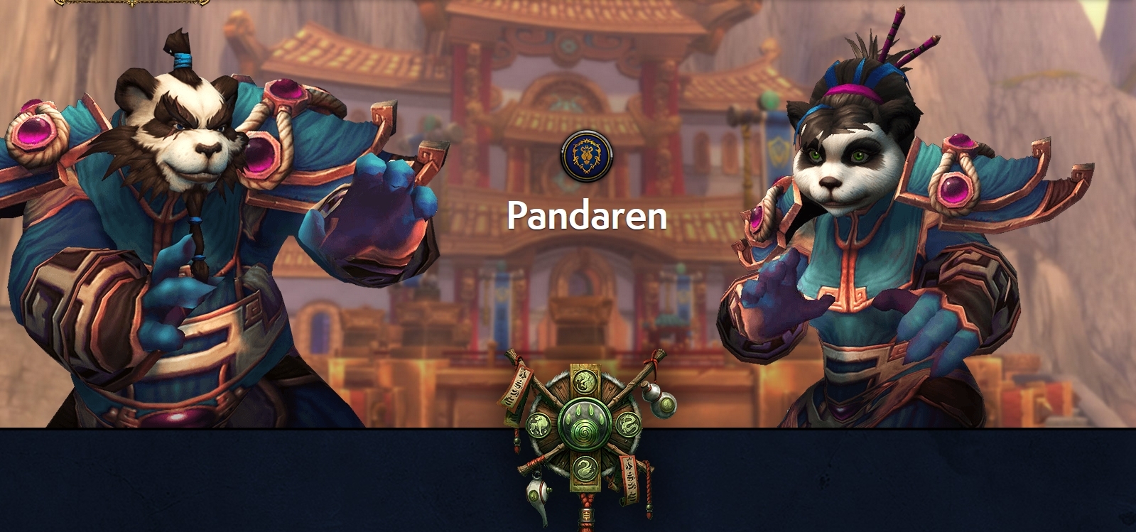 Please tell me that is not Pandaren Herritage armor, because Blizzard ...