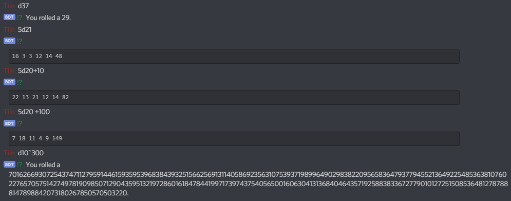 Roll dice - discord bot : r/discordapp