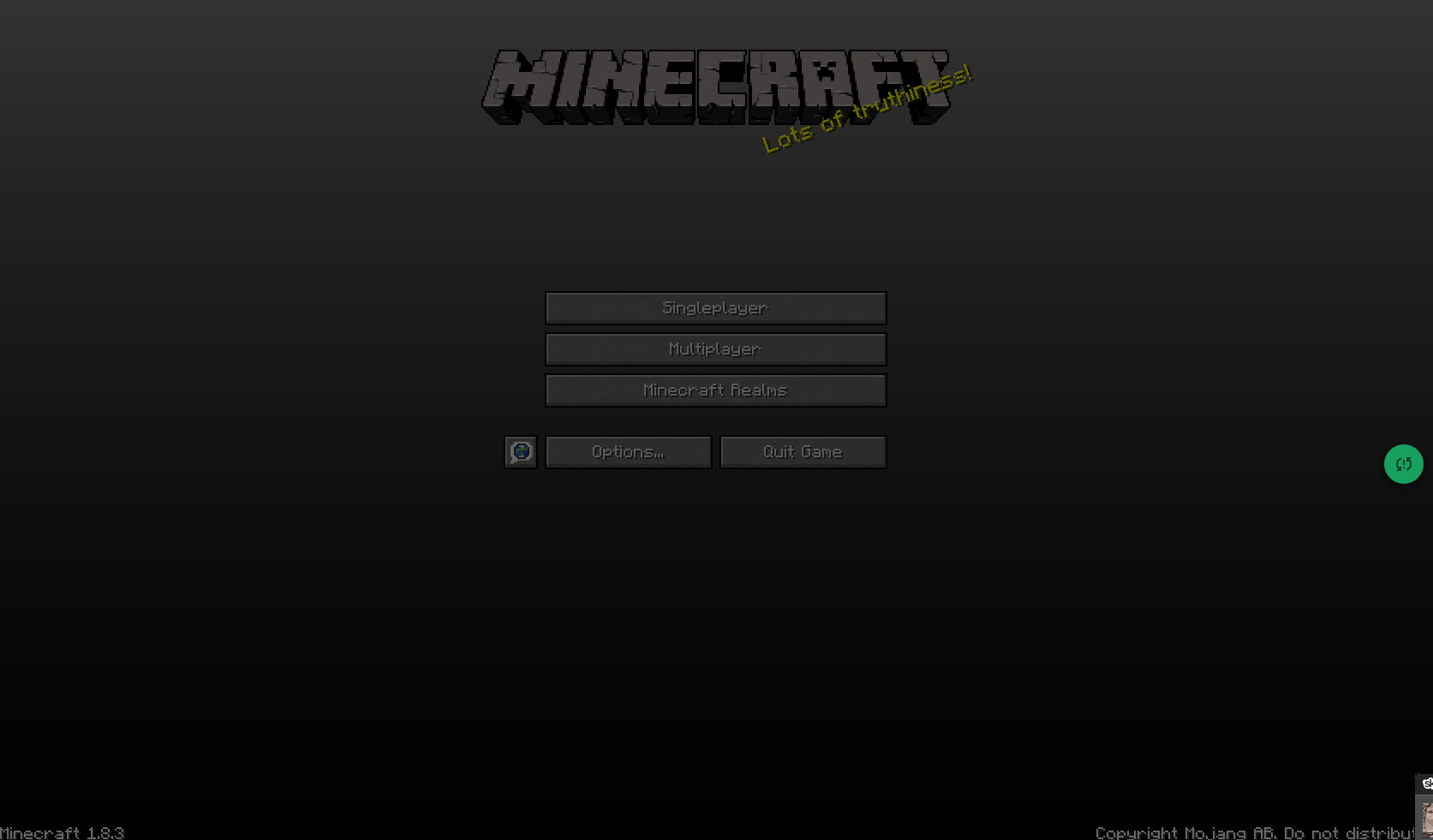 This mysterious dark menu keeps popping up on my minecraft. : r/Minecraft