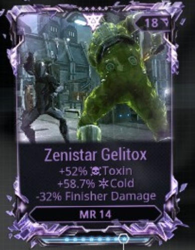 WTS Unrolled Elemental Zenistar Riven - PC: Trading Post - Warframe Forums