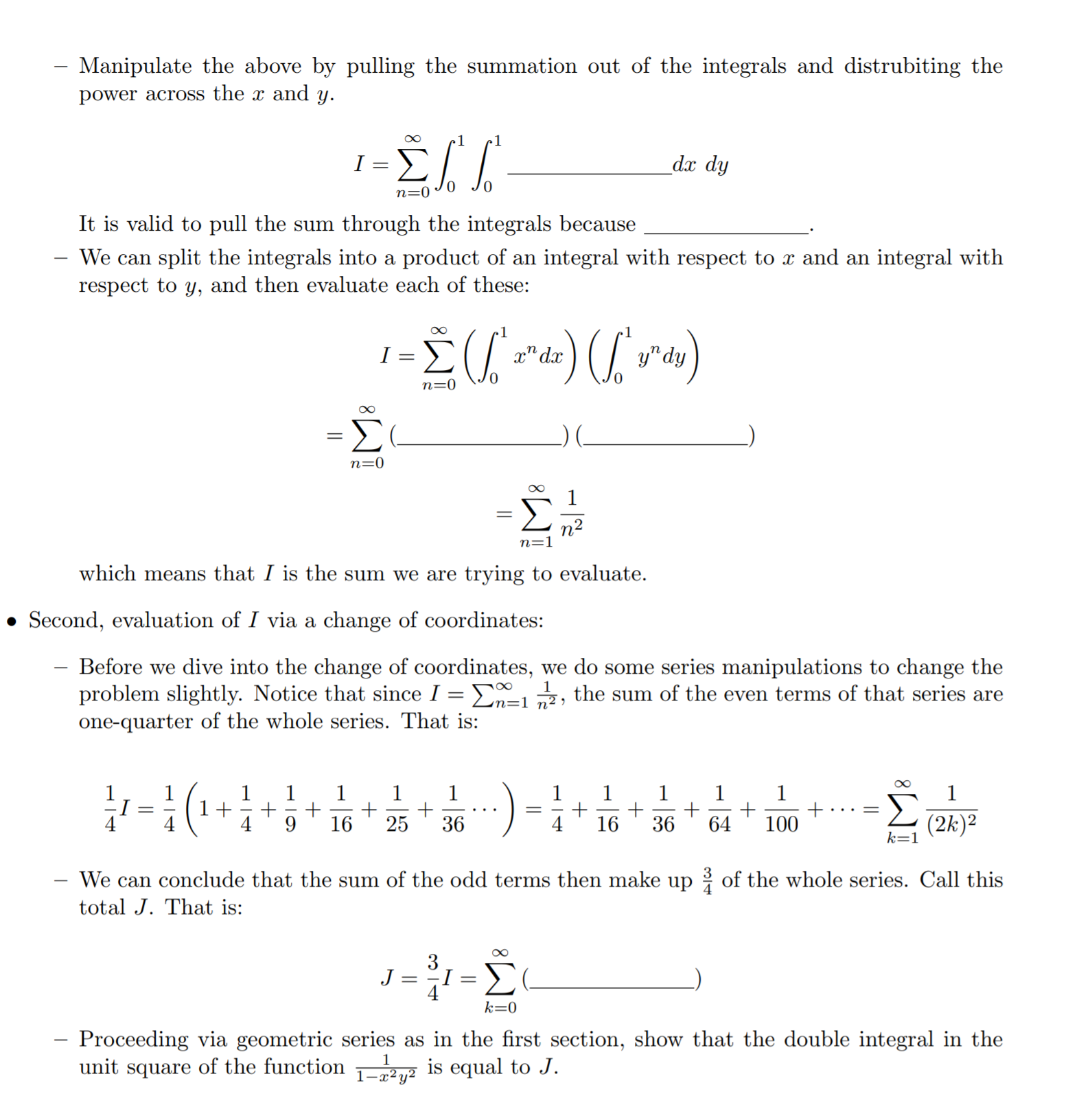 Solved Recall from Calculus 2 the famous harmonic series: | Chegg.com