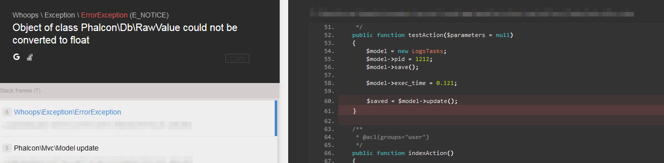 Object of class Phalcon\Db\RawValue could not be converted to float · Issue #12766 · phalcon ...