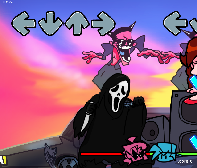 Ghostface over the Mom [Friday Night Funkin'] [Skin Mods]