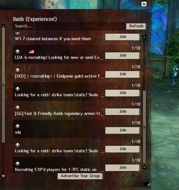 Something needs to be done about the spam in the NA Raid LFG : r/Guildwars2