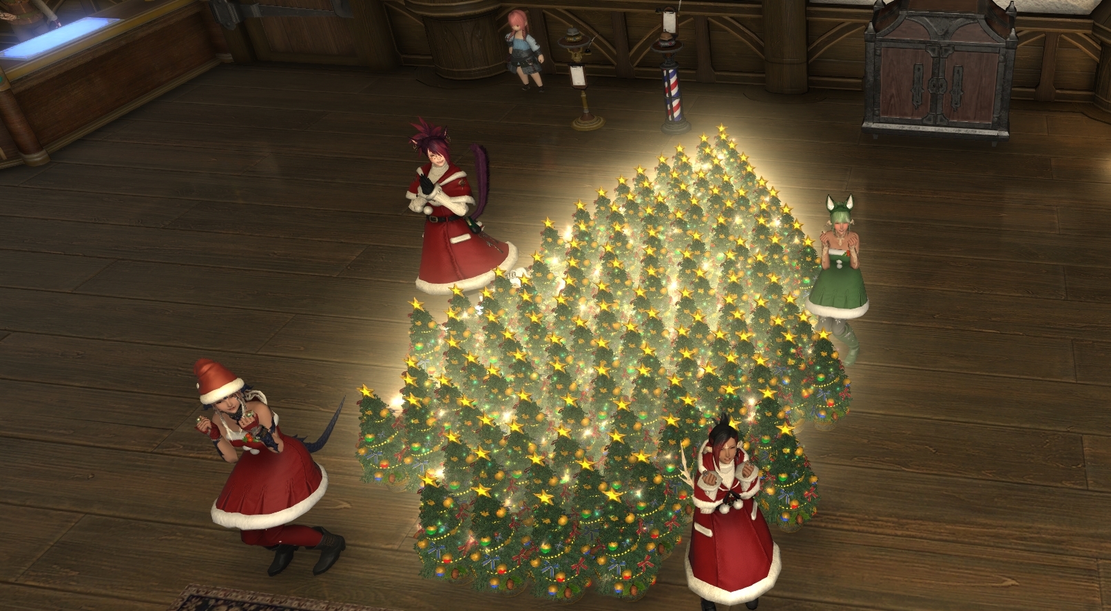 I heard you like Chrismas trees... : r/ffxiv