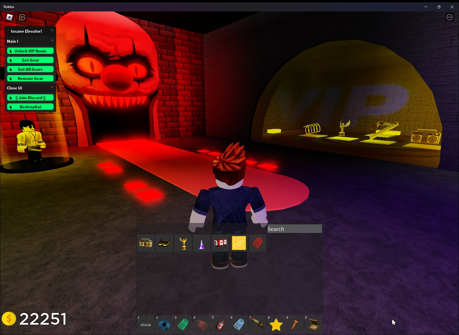 Insane Elevator! | VIP Room n All Gears — Roblox Scripts | ScriptBlox