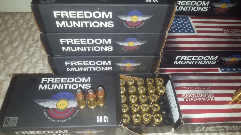 (SOLD) Freedom 9mm 124 gr Hornady XTP bullet, Fremont PRICE LOWERED ...