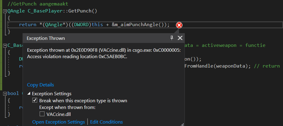 [Question] Crash when entering game. (csgosimple trigger)
