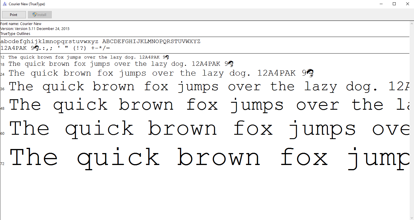 My Font Numbers Have Random Letters And Faces Rtechsupport 