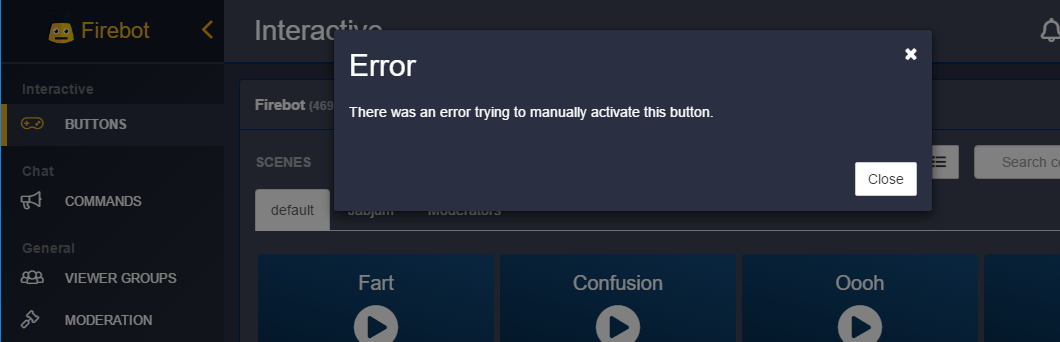 Audio output selection not working · Issue #433 · crowbartools/Firebot · GitHub