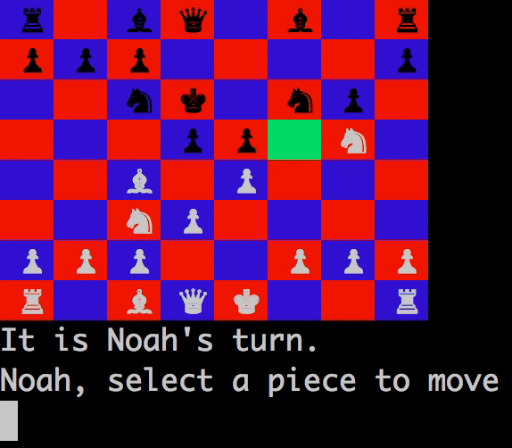 GitHub - noahwiener/chess: A terminal-based chess game built entirely ...