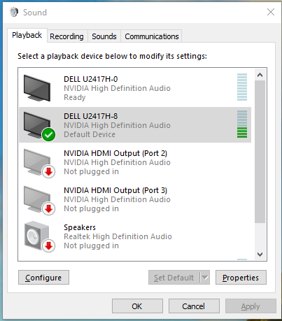 ‎U2417H, no sound | DELL Technologies