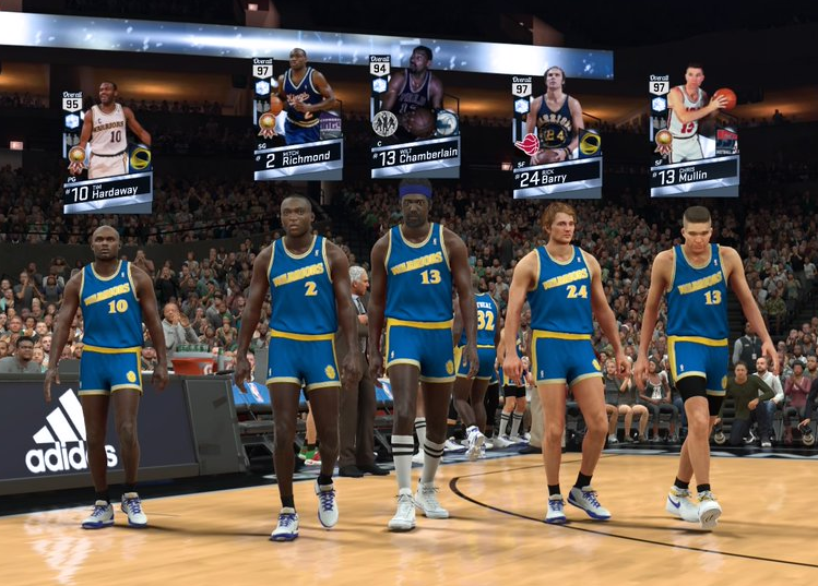 All time Warriors excluding current players : r/NBA2k