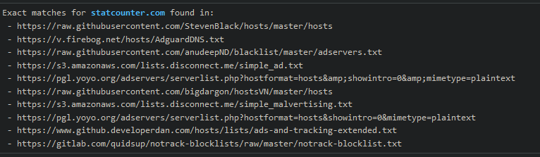 Statcounter.com will not load even after adding the whitelist : r/pihole