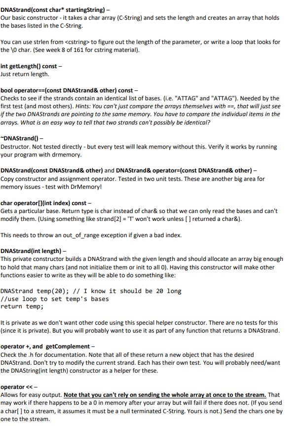 This assignment is done in C++. A header file is | Chegg.com