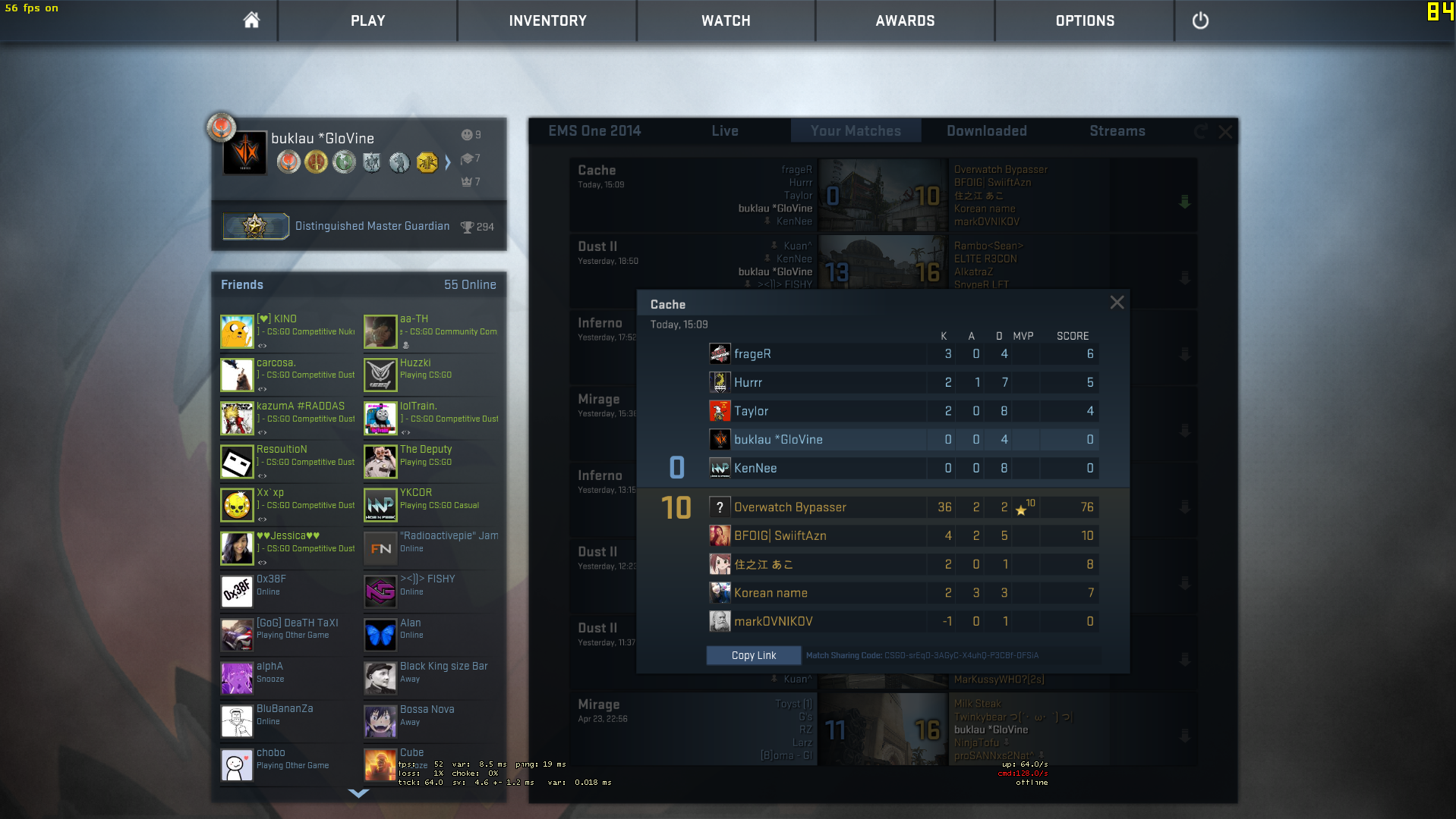 Hacker boosting 2 players, report dis gui : r/GlobalOffensive