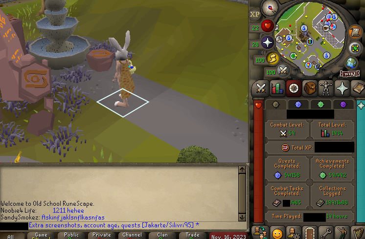 [VOUCHES⭐] [Infernal]⭐[Skiller] 1.9k total skiller maxed pure ⭐LOW HP ...