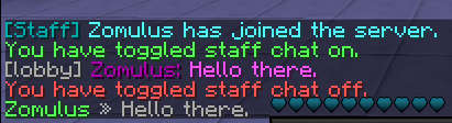 Staff Chat Spigotmc High Performance Minecraft