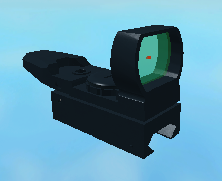 So I remade my Reflex Sight... : r/roblox